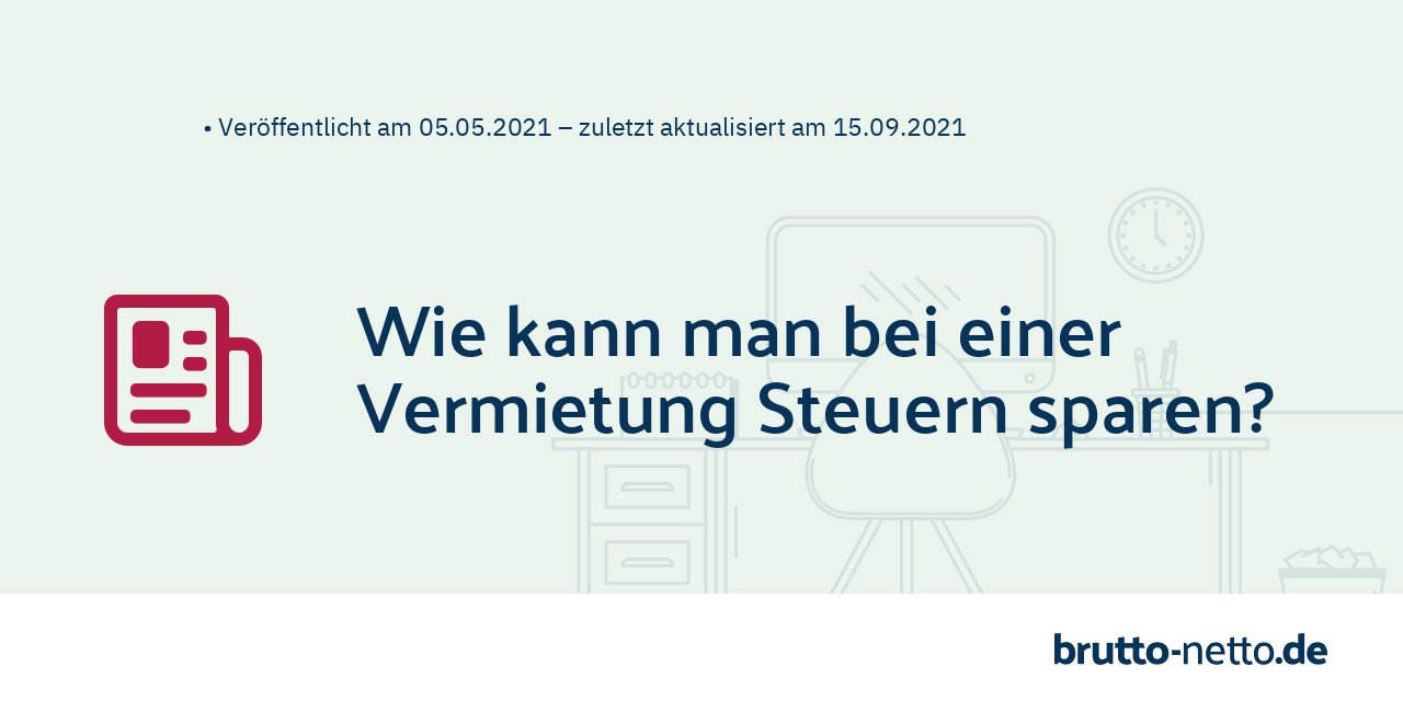 Steuern Bei Vermietung