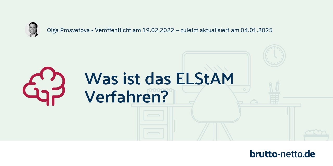 Was ist das ELStAM Verfahren? | brutto-netto.de